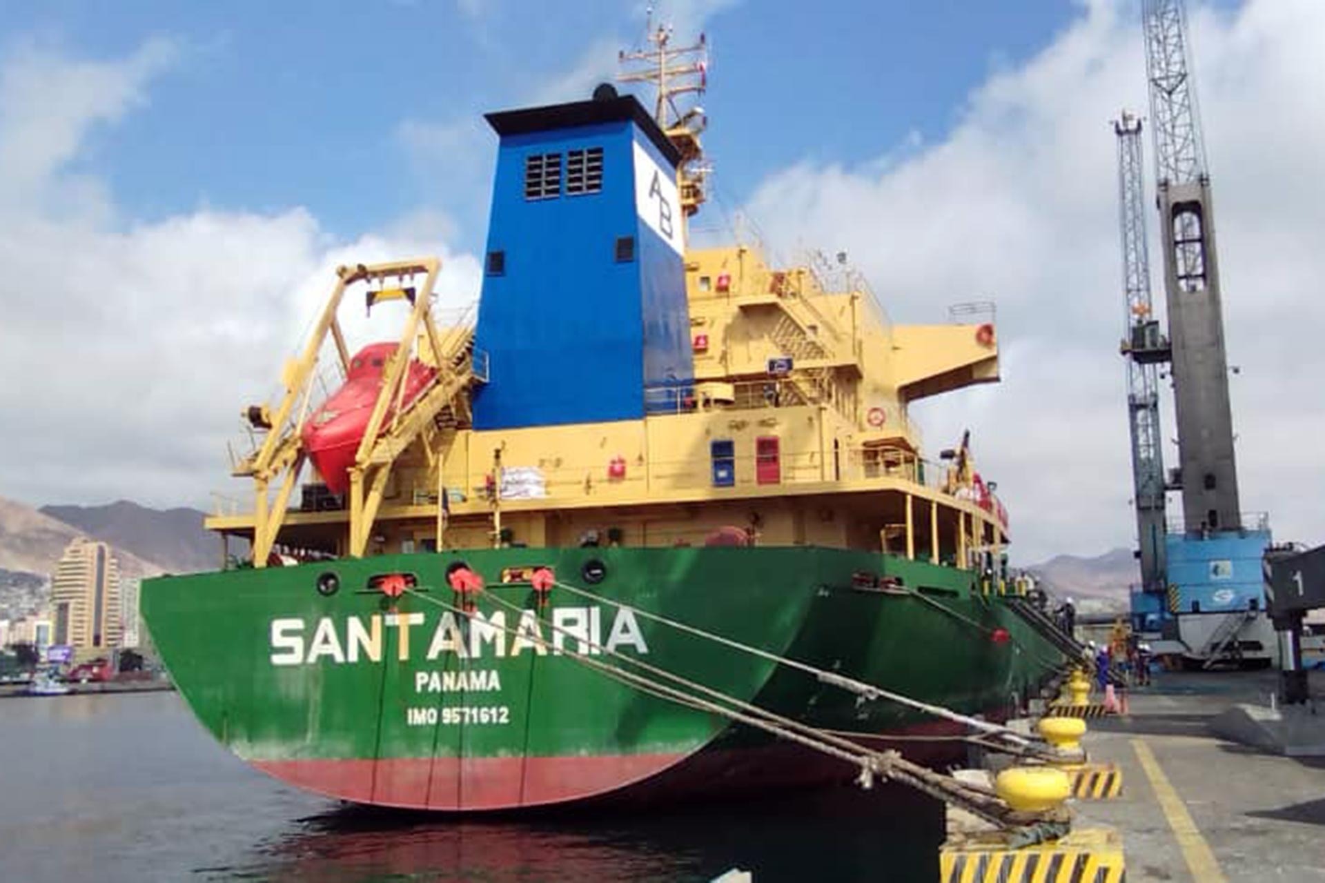MV SANTAMARIA - AQUARIUS BULKERS